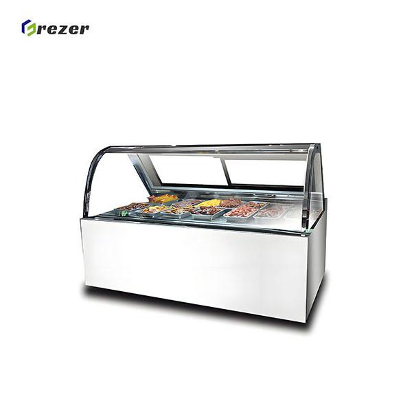 Quality Customized Commercial Deli Refrigerator Easy Cleaning Deli Case Refrigerators for sale