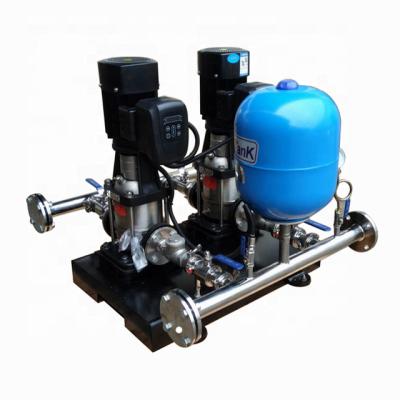 Cina La pompa materiale dell'attrezzatura di rifornimento idrico della pompa idraulica del ripetitore di frequenza .SS304 con piplien e la vasca d'impregnazione in vendita