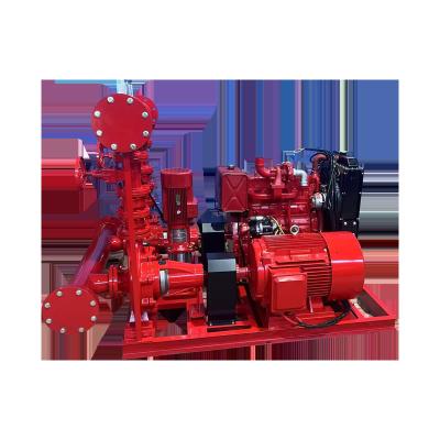 China High Speed Fire Water Pump For Low Noise Level In Residential Properties for sale