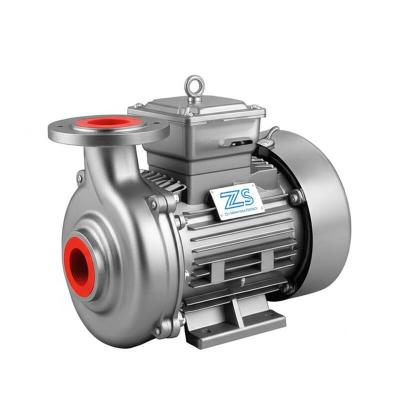 China 2900-3450 Rpm ZS Stainless Steel horizontal single-stage centrifugal pump 50 60 Hz frequency durable corrosion resistant for sale