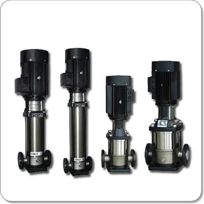 China CDL Centrifugeerbare veelstadium pomp van roestvrij staal 8m3/h-211m 5°C-60°C F IP55 Te koop