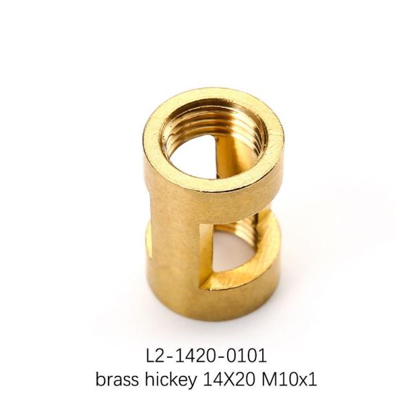Quality Brass Lighting Fixture Hickey 14x20 M10x1 Precision Machined for sale