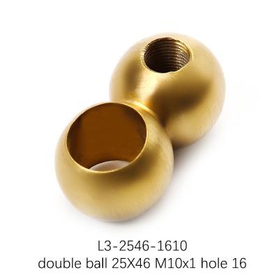 China Barss Double Ball Connector / Double Ball Rod 25x46 M10x1 Hole 16mm for sale