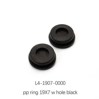 China 19x7 Black Finish PP Ring With Hole For Secure Lighting Fixture Connections for sale