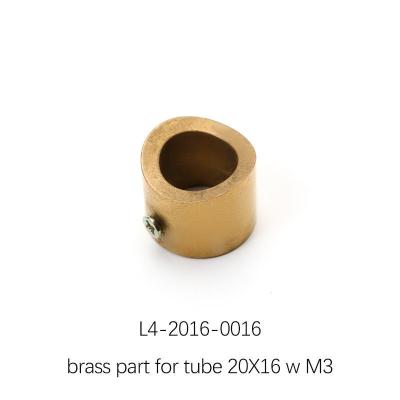 China Corrosion Resistant Brass Light Fixture Parts M3 20x16 Brass Pipe Connection for sale
