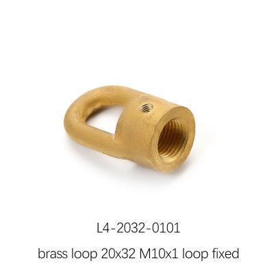 China 20x32mm Brass Loop M10x1 Thread For Corrosion Resistant Lighting Fixtures for sale