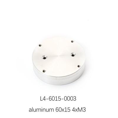 China 60x15mm Aluminum Connector With 4xM3 Threaded Holes For Lighting Fixture Assembly for sale