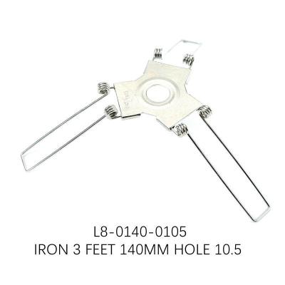 China Forged Iron Ceiling Medallion with 10.5mm Hole for 3-Foot Suspension Lighting Systems for sale