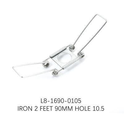 China 2 Feet Iron Connector Pipe With 90mm Hole Spacing 10.5mm Hole Diameter for sale