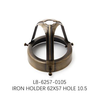 China 62x57mm  Iron Holder Copper Lighting Fixture Connector For Durable Assembly for sale