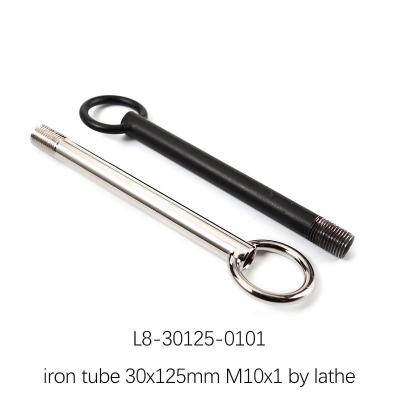 China High Precision Iron Tube Connection 30x125mm M10x1 Lathe Machining for sale