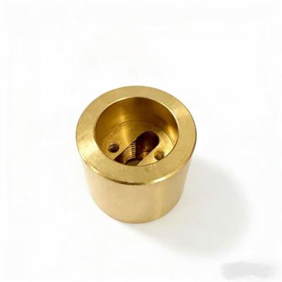 China 26x21.5mm Raw Brass Accessories Lighting Fixture Connection Unplated for sale