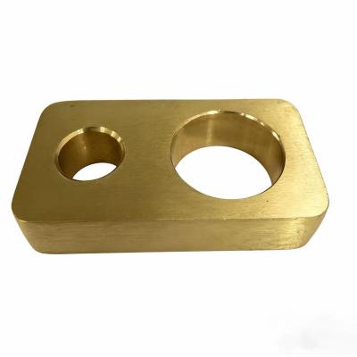 China 46x25x10 mm Solid Brass Accessory for Lighting Fixtures - Corrosion Resistant Connector for sale