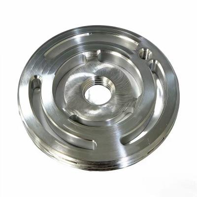 China Precision CNC Aluminum Parts 52x6 M10x1 Lightweight Lighting Fixture Hardware for sale