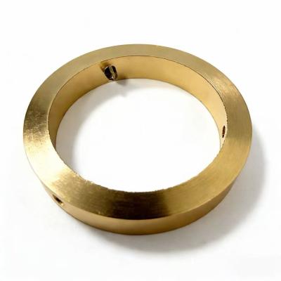 China 40x6 Raw Brass Accessory for Lighting Fixtures - Corrosion Resistant Brass Lighting Component for sale