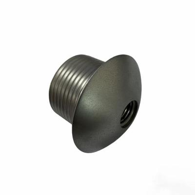 China Precision Brass Light Fixture Parts M23x1 Thread Brass Coupling 30mm Length for sale