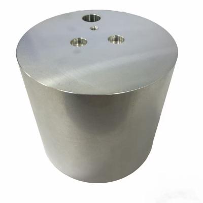 China 58x53mm Raw Aluminum CNC Parts Precision For Lighting Fixture Connector for sale