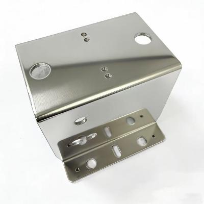 China Precision 79x83x67mm Raw Aluminum Alloy CNC Parts Corrosion Resistant Lighting Fixture Hardware for sale