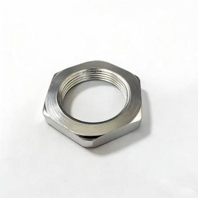 China Hot Dip Galvanized Iron Hex Nut M20x1 Thread 27mm Width For Lighting Fixtures for sale