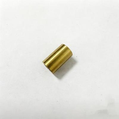 China Unplated Raw Brass Couplers 13x23mm For Lighting Fixture Assembly for sale