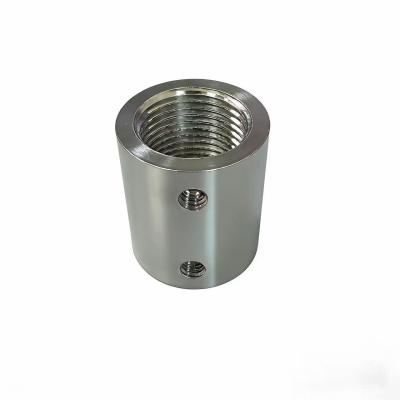 China Precision CNC Machined Aluminum Connector 23x25mm M16x1 For Lighting Fixtures for sale
