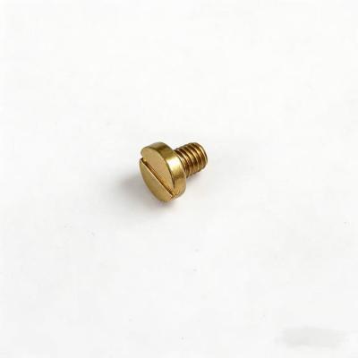 China 6x6 M3x1 Raw Brass Accessory for Lighting Fixture Assembly - Durable Brass Connector for sale