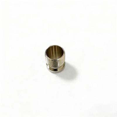 China 15x15 M13x1 Chrome Plated Brass Accessory for Lighting Fixture Connector and Brass Coupler for sale