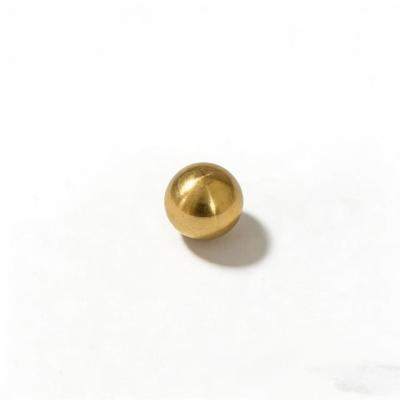 China D14x12 Raw Brass Ball For Lighting Fixture Connections Decorative Hardware for sale