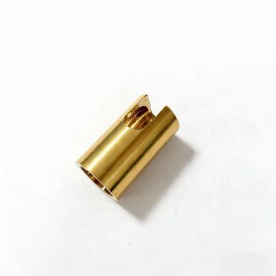 China 13x23 Brass Pipe Coupler Unplated Raw Brass Pipe Fittings Components for sale