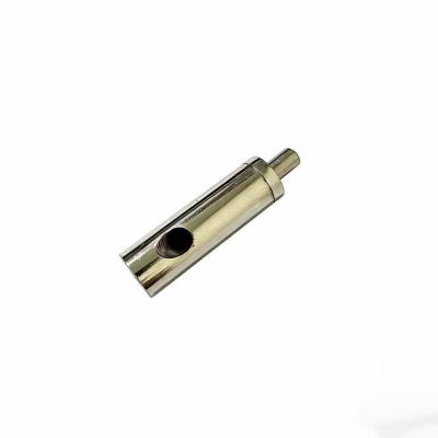 China Brass Cable Blocker 9x30mm Chrome Finish Corrosion Resistant Lighting Fixture Hardware for sale