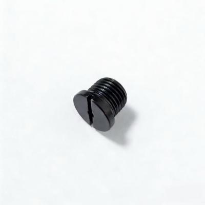 China 12x10 Dimensions Brass Accessory with M10x1 Thread and Black Finish for Lighting Connectors for sale