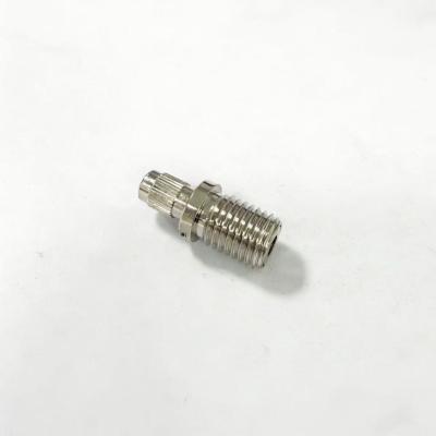 China Chrome Finish Brass Accessory with M8x1 Thread and 9x21 Dimensions for Lighting Fixtures for sale