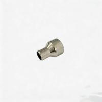 China Chrome Plated Solid Brass Lighting Fixture Connector 7mm x 10mm for sale