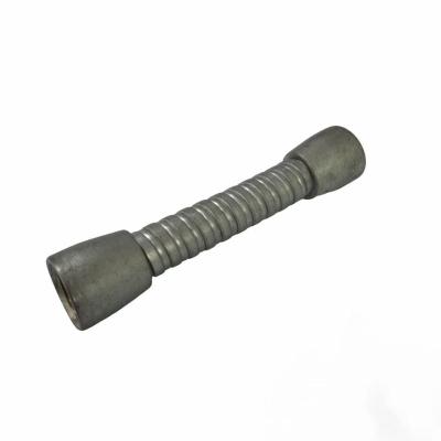 China Brass flexible tube 12x59 dimensions with gray finish and high flexibility for lighting fixtures for sale