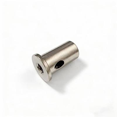 China Chrome Finish Brass Accessory with M10x1 Thread for Corrosion Resistant Lighting Fixture Connector for sale