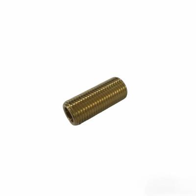 China Raw Brass Threaded Tube M10x1 14mm Length Threaded Brass Pipe Fittings for sale