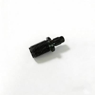 China Black Finish Corrosion Resistant Brass Accessories with M10x1 Thread for Lighting Fixture Connector for sale