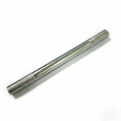 China Double Ended M10x1 Threaded Brass Tube 10x122 Zinc Plating Anti Corrosive for sale