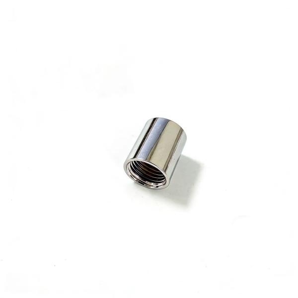 Quality Corrosion Resistant Brass Threaded Nipple Tube Chrome Plated 12X14 M10x1 for sale