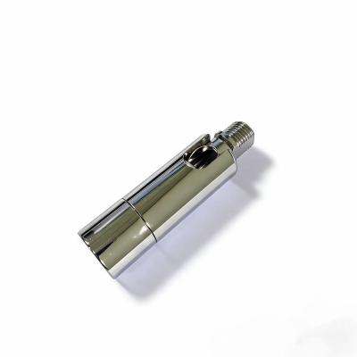 China Chrome Plated Brass Hex Nipple M8x1 Fine Thread 13x52mm Dimensions for sale