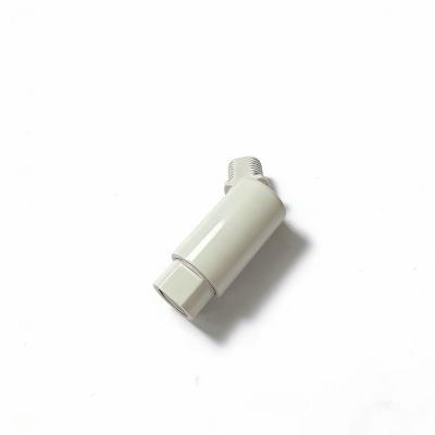 China Corrosion Resistant Brass Accessories with M10x1 Thread and White Finish for Lighting Fixtures for sale