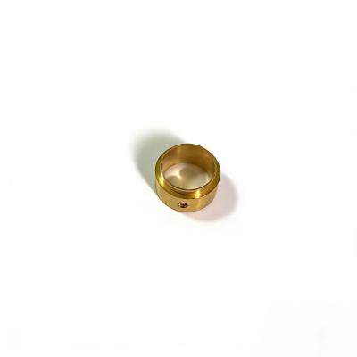 China Unfinished Brass Light Fixture Parts 17x9 Brass Round Ring Corrosion Resistant for sale