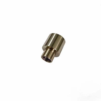 China Nickel Matt Finish Brass Accessory 15x20 M8x1 Thread For Lighting Fixtures for sale