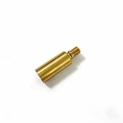 China 13x40 Dimensions M8x1 Thread Raw Brass Accessory For Lamp Connector for sale