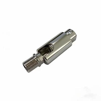 China Chrome Plated Brass Connector With M10x1 Thread 16x50 Dimensions for sale