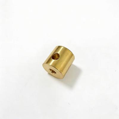 China 16x16 Dimensions M4x1 Thread Raw Brass Finish Accessory for Lighting Fixtures for sale
