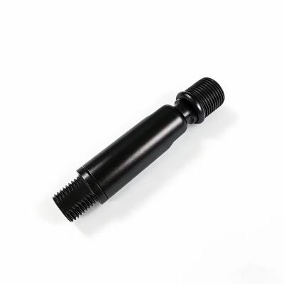 China Lighting Fixtures Brass Connector M10x1 Thread 13x64 Black Finish for sale