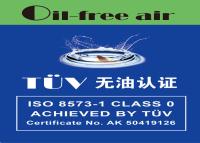 China High Efficiency 120hp  Oil Free Screw Compressor Humanized design for sale