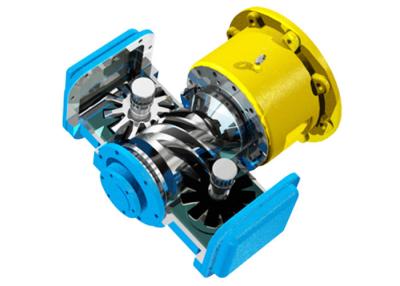 China Vrij de Schroefcompressor Vermenselijkt ontwerp van de hoog rendement120hp Olie Te koop