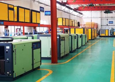 中国 55kw 75hpオイル自由なねじ圧縮機/理性的なねじ様式の空気圧縮機 販売のため